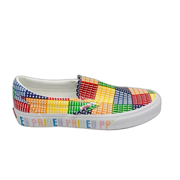 Vans | Shoes | Vans Pride Lgbt Classic Slip On Sneakers Size 8 Skate ...
